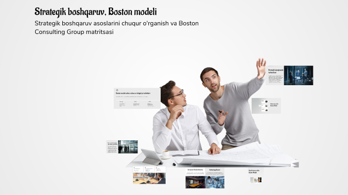 Strategic Management and the Boston Model by Muhammadjon Xamidov on Prezi