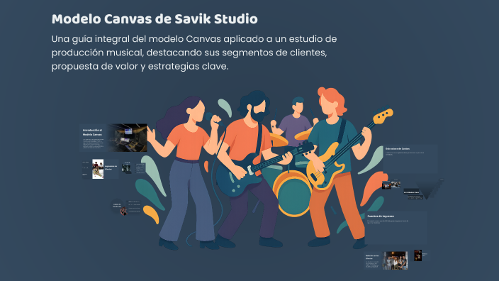 Modelo Canvas de Savik Studio by salvador carrera on Prezi
