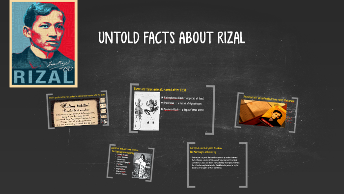 UNKNOWN FACTS ABOUT RIZAL by Om An on Prezi