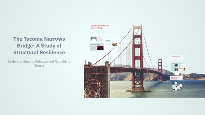 The Tacoma Narrows Bridge: A Study of Structural Resilience by ABIDI ...