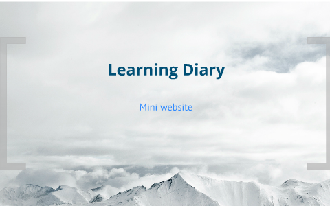 Learning diary for ict by Lid johnson on Prezi
