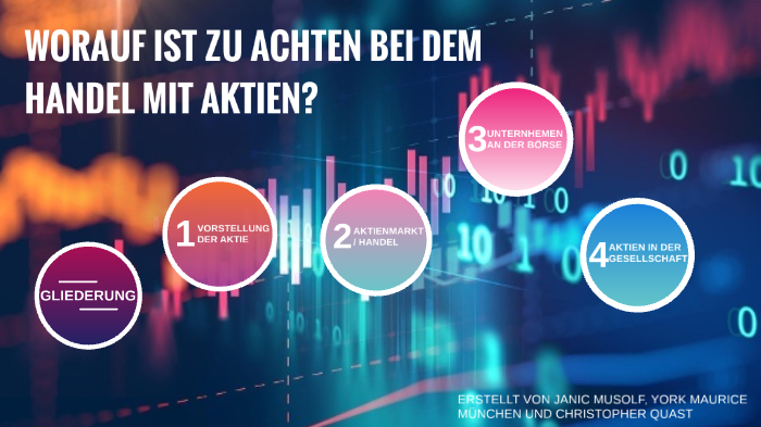 Worauf ist zu achten bei dem Handel mit Aktien by Janic Musolf on Prezi