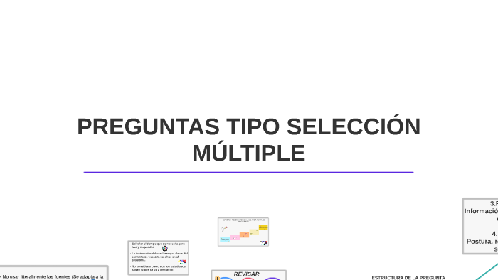 Preguntas tipo selección múltiple by XUS 88z on Prezi