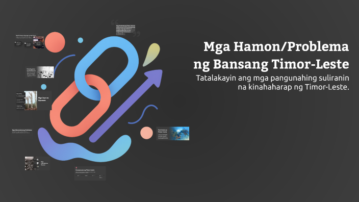 Mga Hamon/Problema ng Bansang Timor-Leste by vher marthe salbino on Prezi