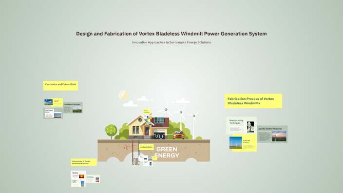 Design and Fabrication of Vortex Bladeless Windmill Power Generation ...