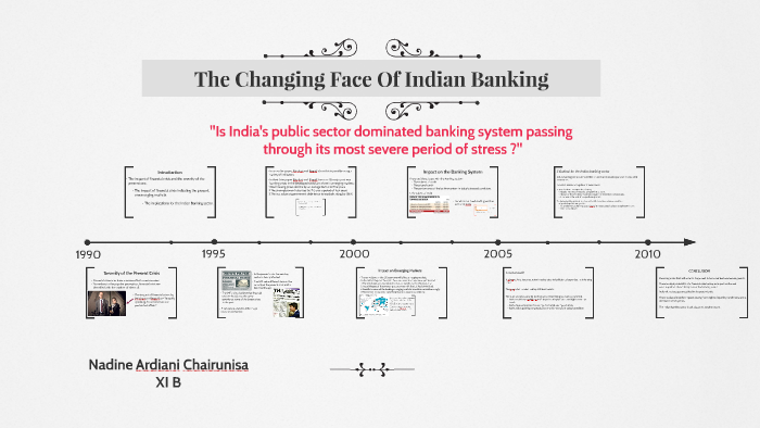 The Changing Face Of Indian Banking by nadine chairunisa