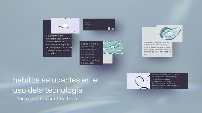 habitos saldables en el uso de la tecnología by Maria Jose Lopez ...