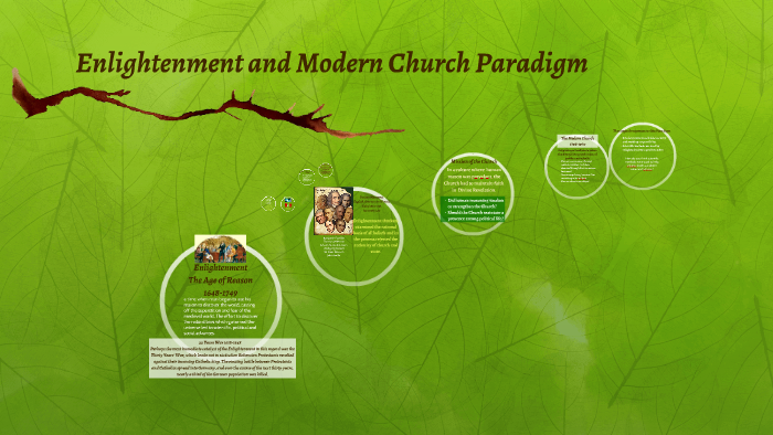 Enlightenment and Modern Church Paradigm by Rochelle Settle on Prezi