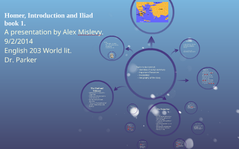 Homer, Introduction and Iliad book 1. by Alex Mislevy