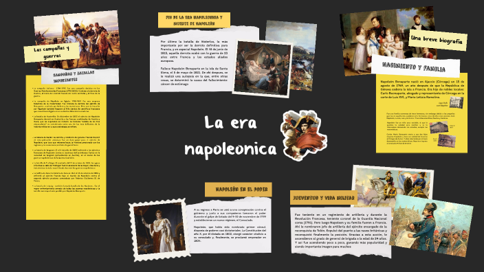 La era napoléonica by Laisha Liseth CRISTOBAL ANGULO on Prezi