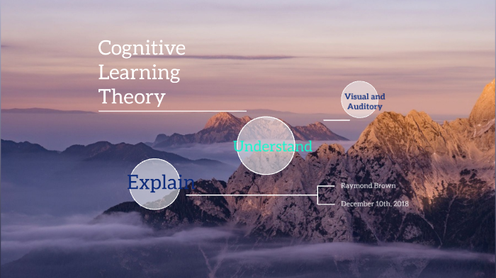 Cogntive Learning Theory by Raymond Brown on Prezi
