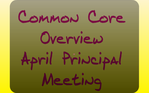 Middle School Common Core Overview by Jocelyn Becoats on Prezi