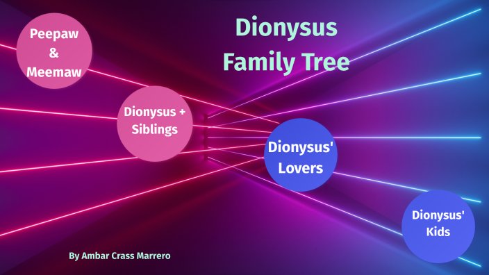 Dionysus Family Tree by Ambar Crass on Prezi
