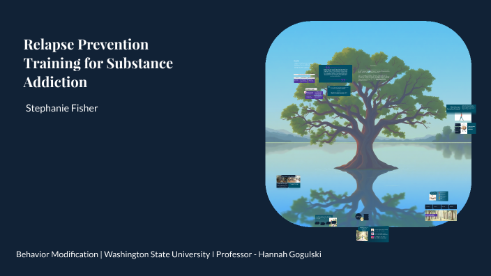 Relapse Prevention Training for Substance Addiction by Stephanie Fisher ...