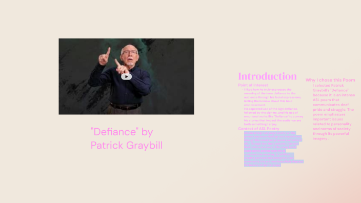 "Defiance" by Patrick Graybill Kenya Stewart by Kenya Stewart on Prezi