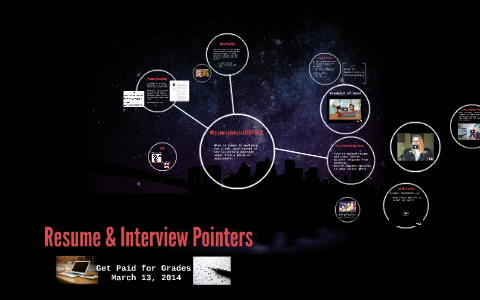 Resume & Interview Pointers by Stacey Cox on Prezi