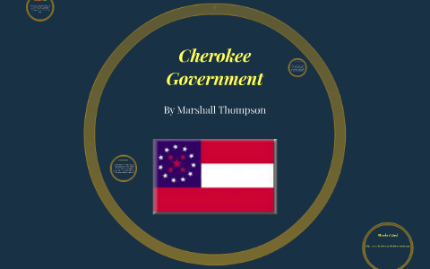 Cherokee Government by Marshall Thompson on Prezi