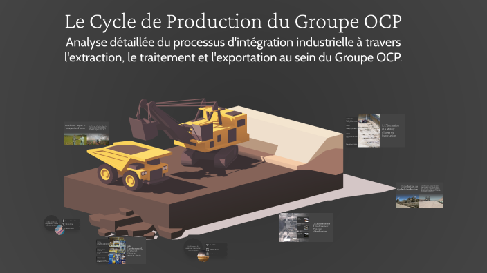 Le Cycle de Production du Groupe OCP by hala madrid on Prezi