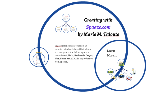 Tutorial on Spaaze.com by Marie Taloute on Prezi