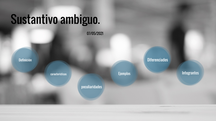 sustantivo ambiguo by Michelle Méndez Velásquez on Prezi