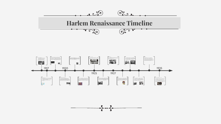 Harlem Renaissance Timeline by Ramatoulaye Diallo on Prezi