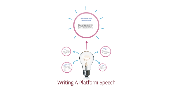 Writing A Platform Speech by John Crabill on Prezi