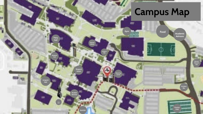 Campus Map by Sarah Hamilton on Prezi