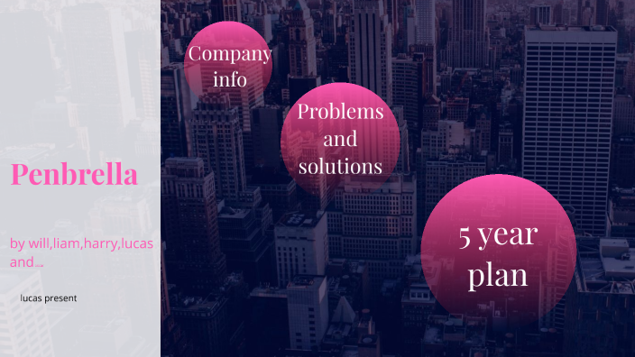 Penbrella by will rees on Prezi