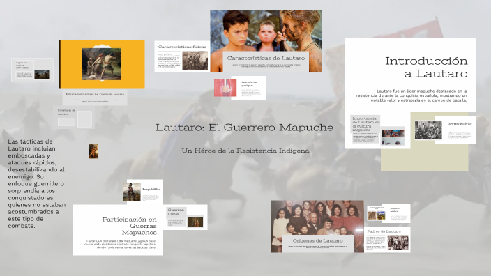 Lautaro: El Guerrero Mapuche by amaro muñoz on Prezi