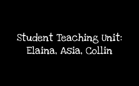 Student Teachers by Elaina Rando on Prezi