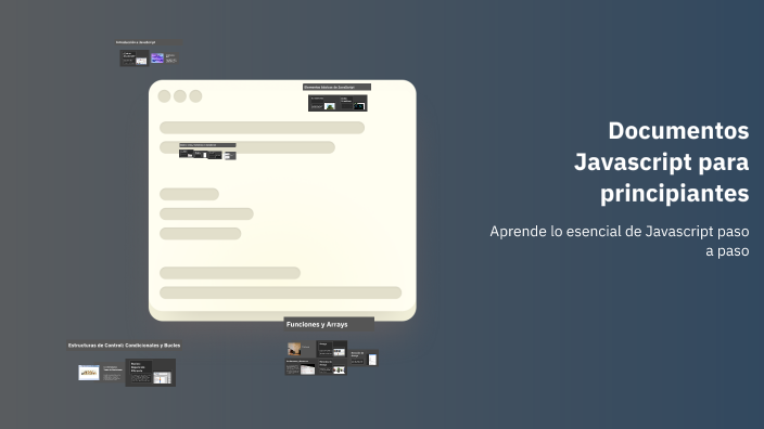 Documentos Javascript para principiantes by Enmanuel Valera on Prezi