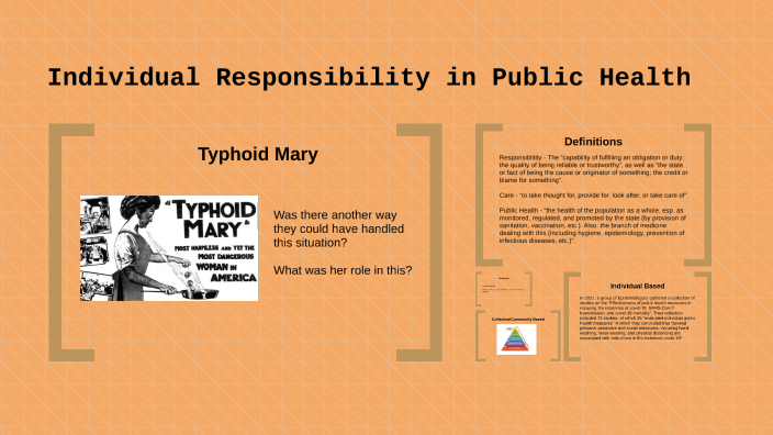 Individual Responsibility in Public Health by Isabelle Fehr on Prezi