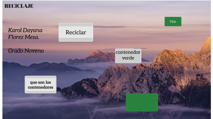Reciclaje by Karol Florez on Prezi