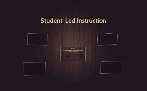 Student-Led Instruction by Kendra Gregg on Prezi