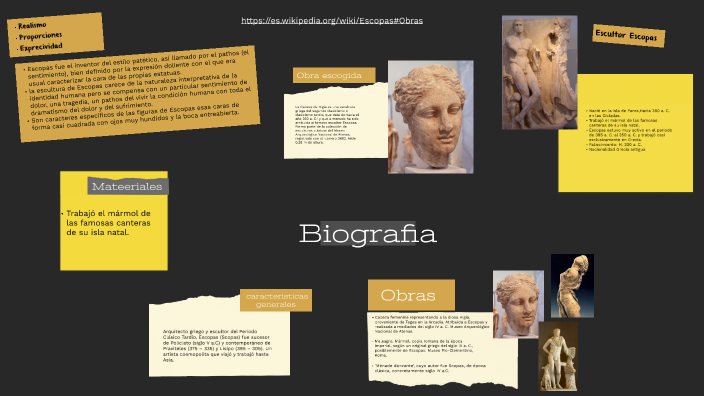 Escultor Escopas by Eder Yela on Prezi