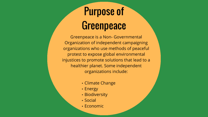 Greenpeace: A Green and Peaceful Future by Wilda Mereles by Wilda ...