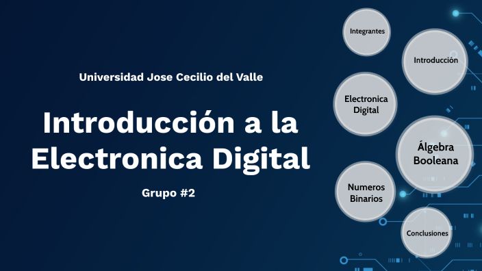 Introducción a la Electrónica Digital by Ricardo Dominguez on Prezi