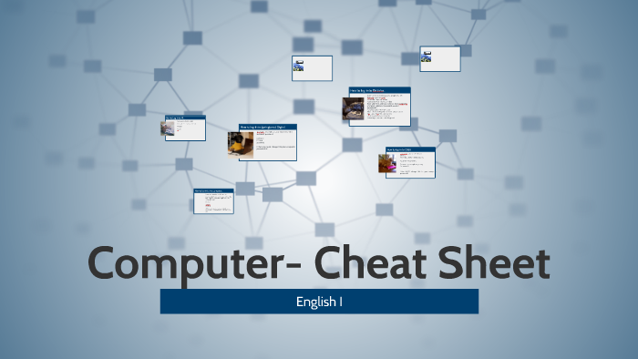Computer- Cheat Sheet by Staci Clement on Prezi