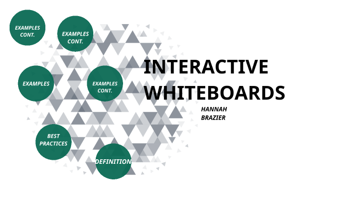 Interactive Whiteboards by Hannah Brazier on Prezi