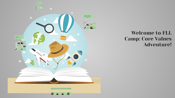 🏕️ Welcome to FLL Camp: Core Values Adventure! by Nuriye Dilara Selcuk ...