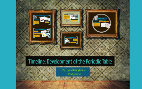 Timeline: Development of the Periodic Table by Jakelline Alanis on Prezi