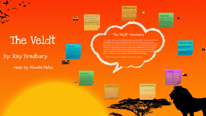 Suspenseful Short Story: The Veldt By: Ray Bradbury by Khushi Patel on ...