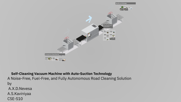 Self-Cleaning Vacuum Machine with Auto-Suction Technology by Kaviniyaa ...