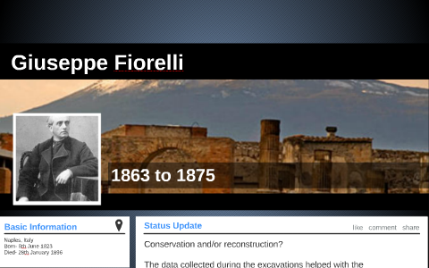Giuseppe Fiorelli by Dulcie Kaut on Prezi