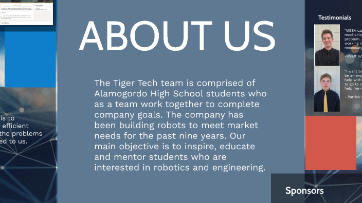 Tiger Tech Robotics by Italia Lugo on Prezi
