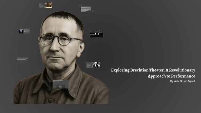 Exploring Brechtian Theater: A Revolutionary Approach to Performance by ...