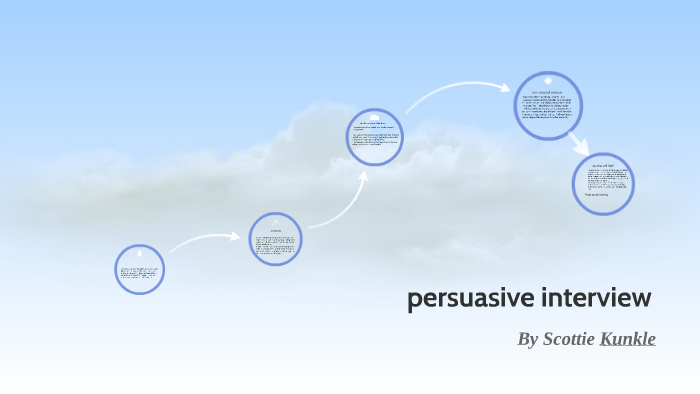persuasive interview by scottie kunkle on Prezi