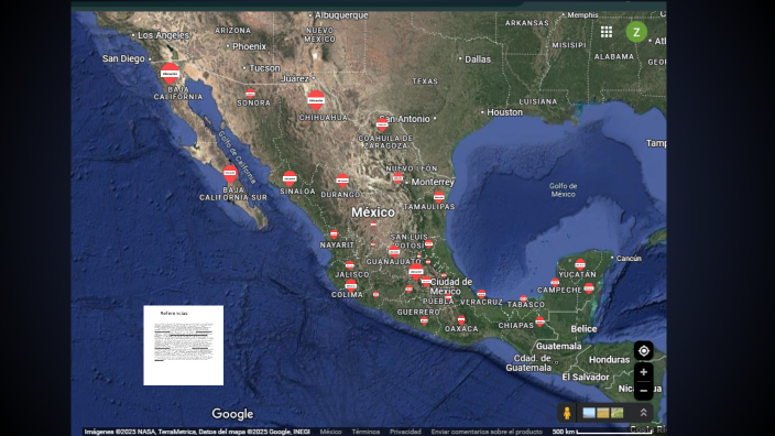 Actividad 1. Mapa Interactivo de Información estadística de México. by ...