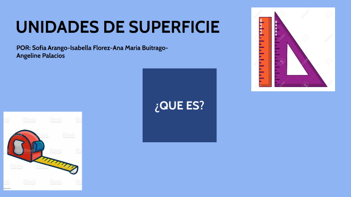 UNIDADES DE SUPERFICIE by ISABELLA FLOREZ on Prezi