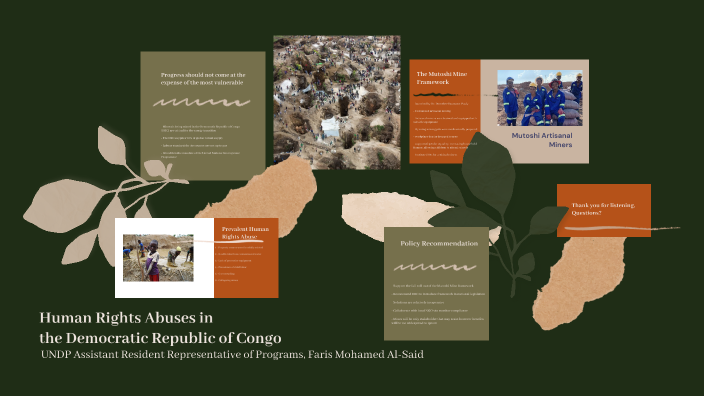 Human Rights Abuses in the Democratic Republic of Congo by Faris Al ...